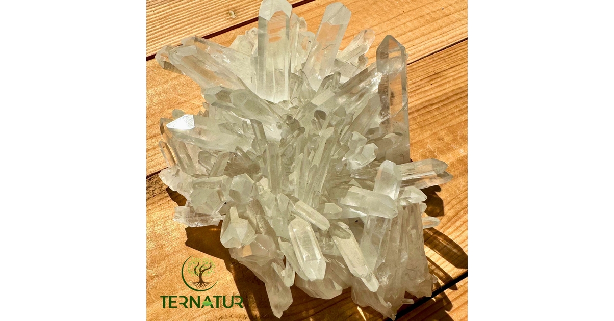 Amas de Cristal de Roche - Pierres & Minéraux de A à Z/Cristal de Roche - TERNATUR